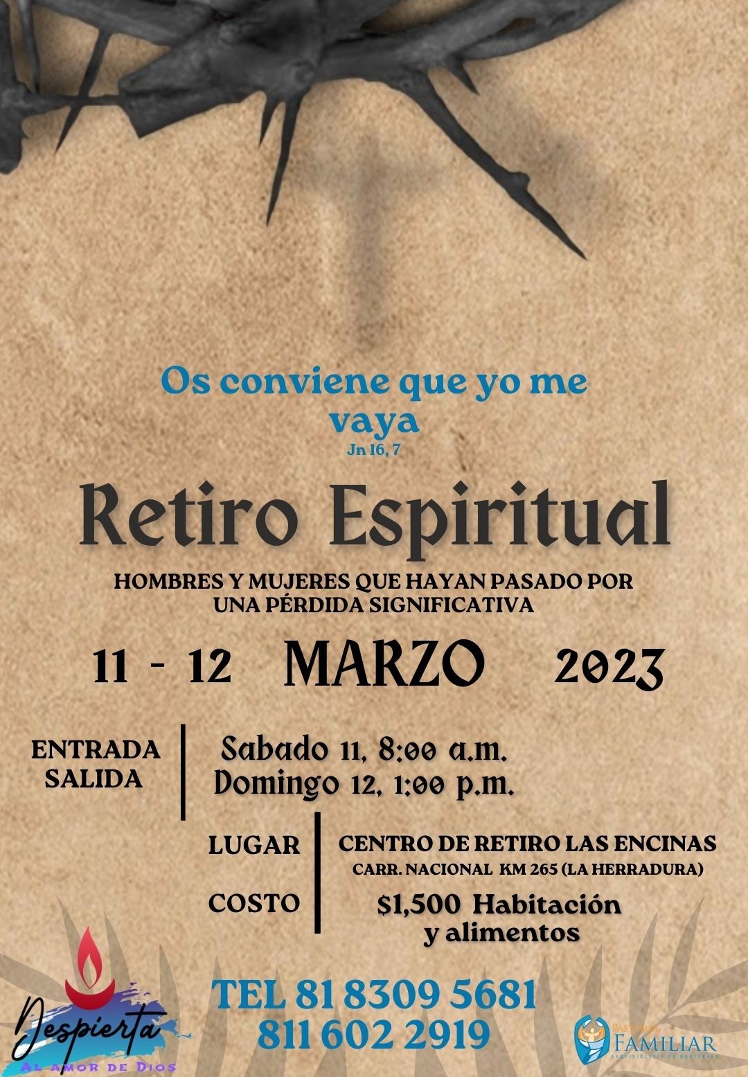 RETIRO ESPIRITUAL PARA SANAR HERIDAS – Pastoral Familiar